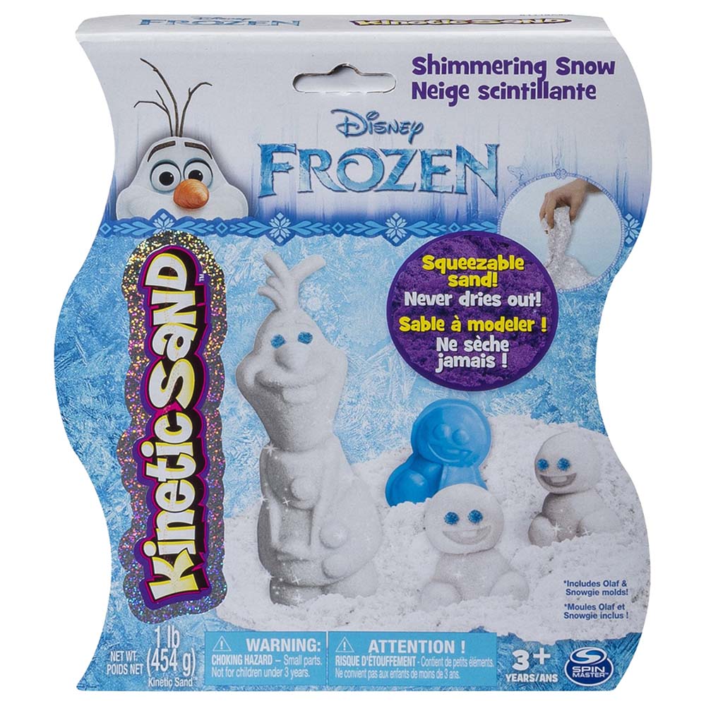 Buy Kinetic Sand - Frozen Shimmering Snow in UAE | Mumzworld