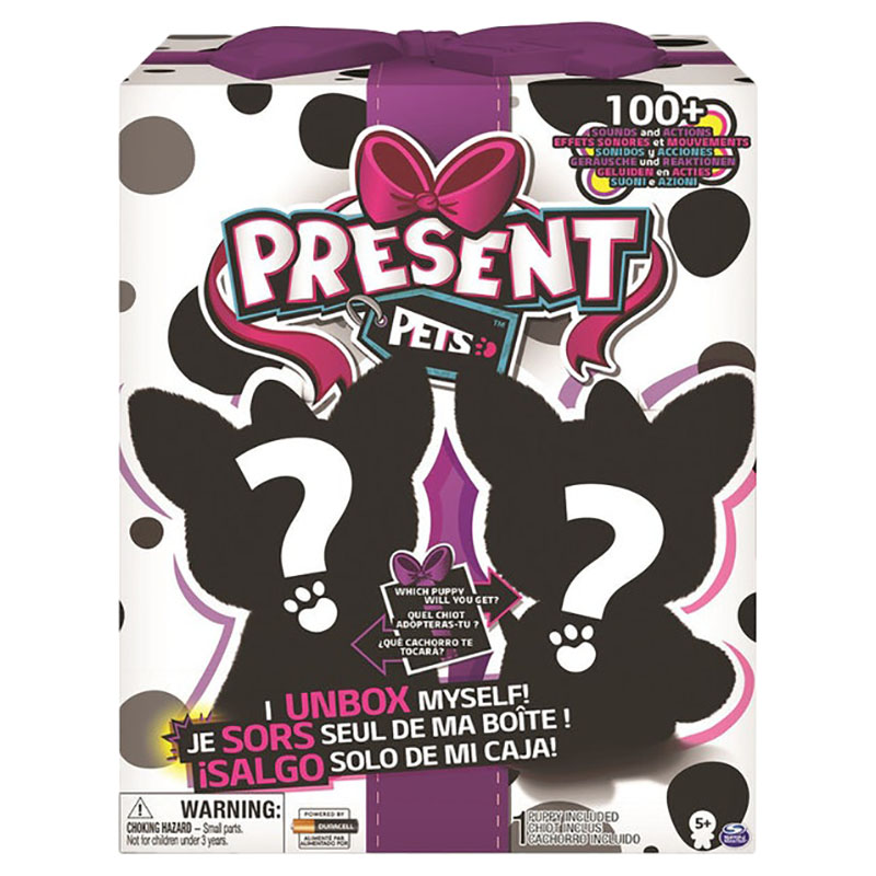 Buy Spin Master - Present Pets Glitter Pups Surprise Box in KSA | Mumzworld