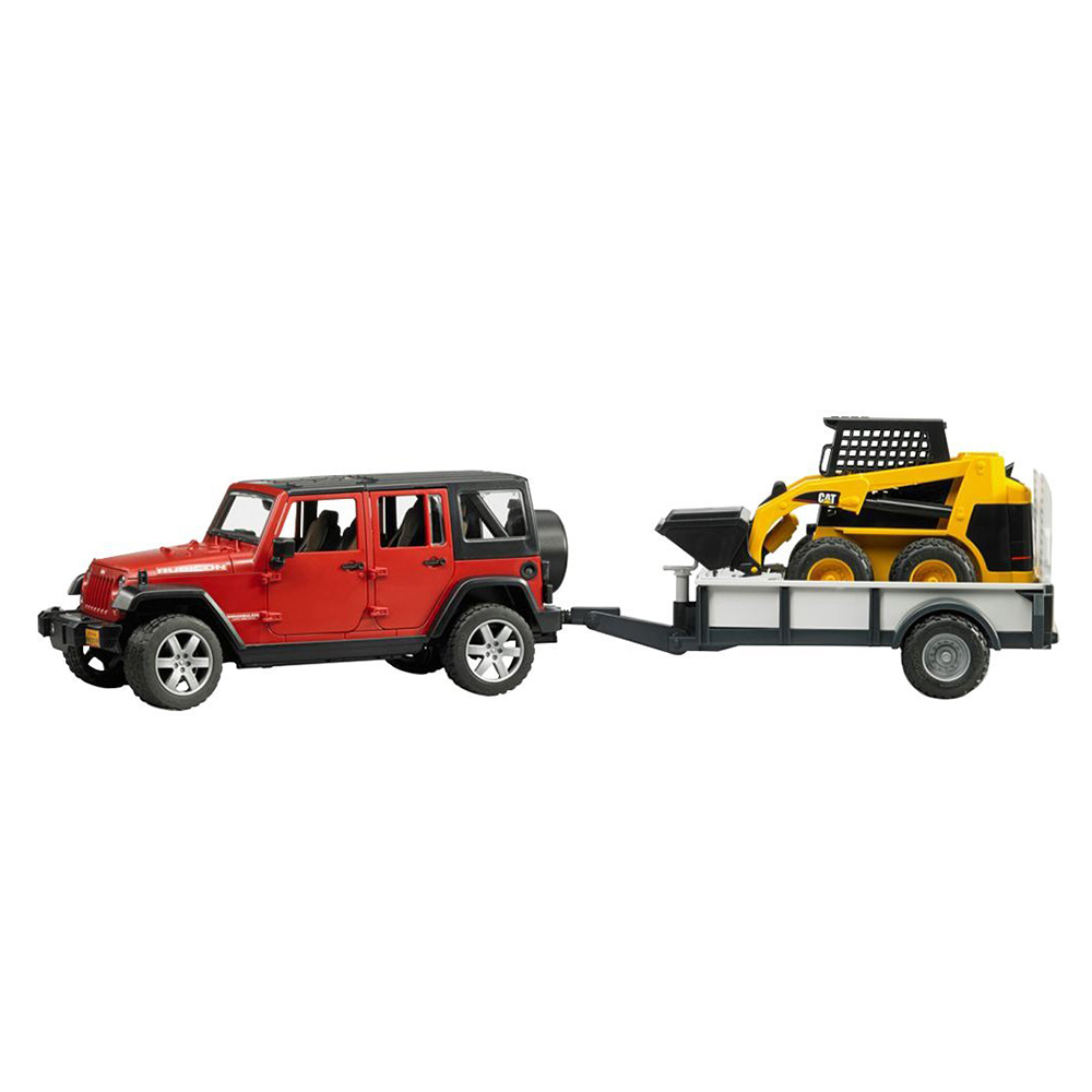 Buy Bruder - Jeep Wrangler Unlimited Rubicon Cat Loader in KSA | Mumzworld