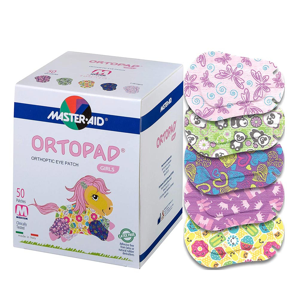 Buy Ortopad - Orthopedic Eye Patch For Girls Medium 50pcs in KSA | Mumzworld