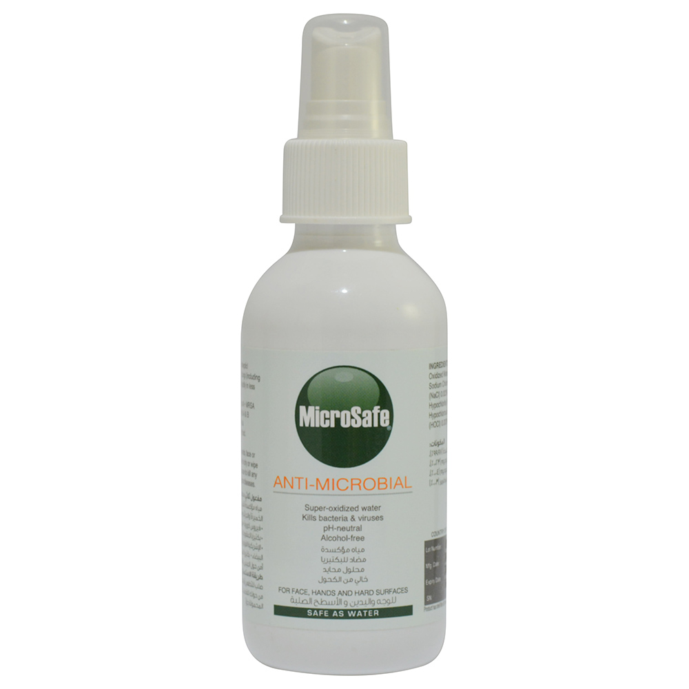 Buy MicroSafe - Antimicrobial Spray - 120ml Online | Mumzworld