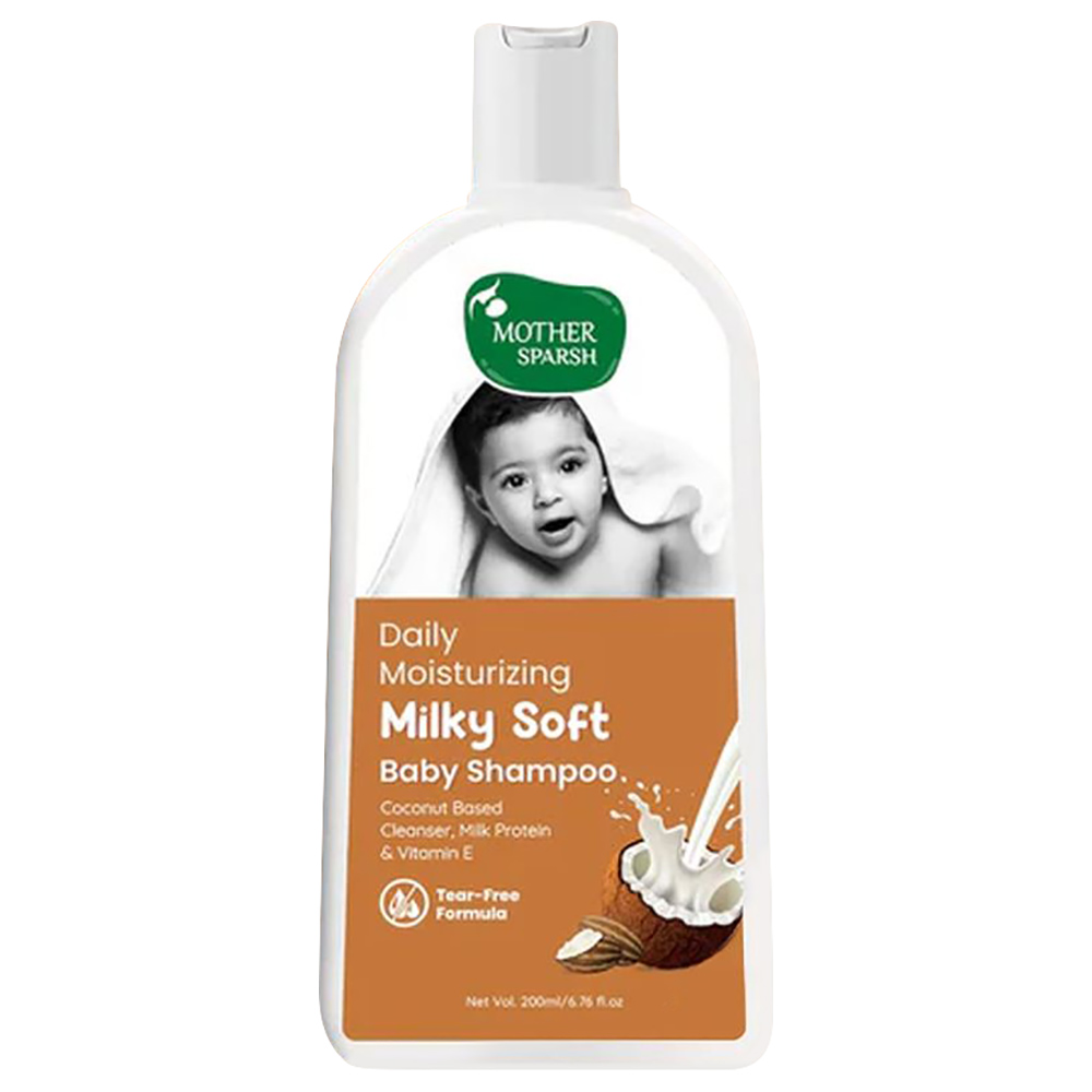 Buy Mother Sparsh - Daily Moisturizing Milky Soft Shampoo - 200 ml in ...