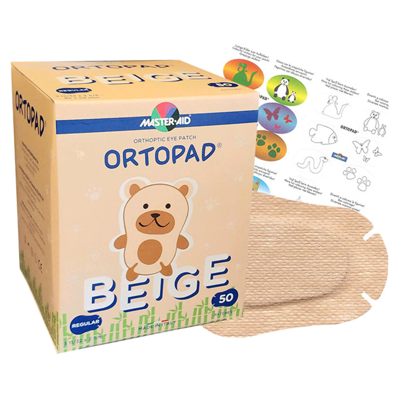 Buy Ortopad - Orthopedic Eye Patch Beige Regular 50pcs in UAE | Mumzworld