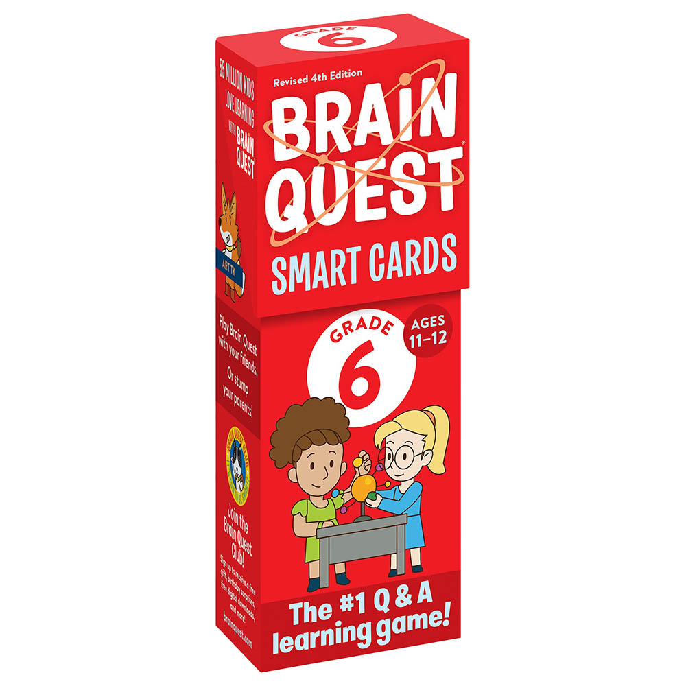 Buy Brain Quest - 6th Grade Smart Cards Revised 4th Edition in Oman ...