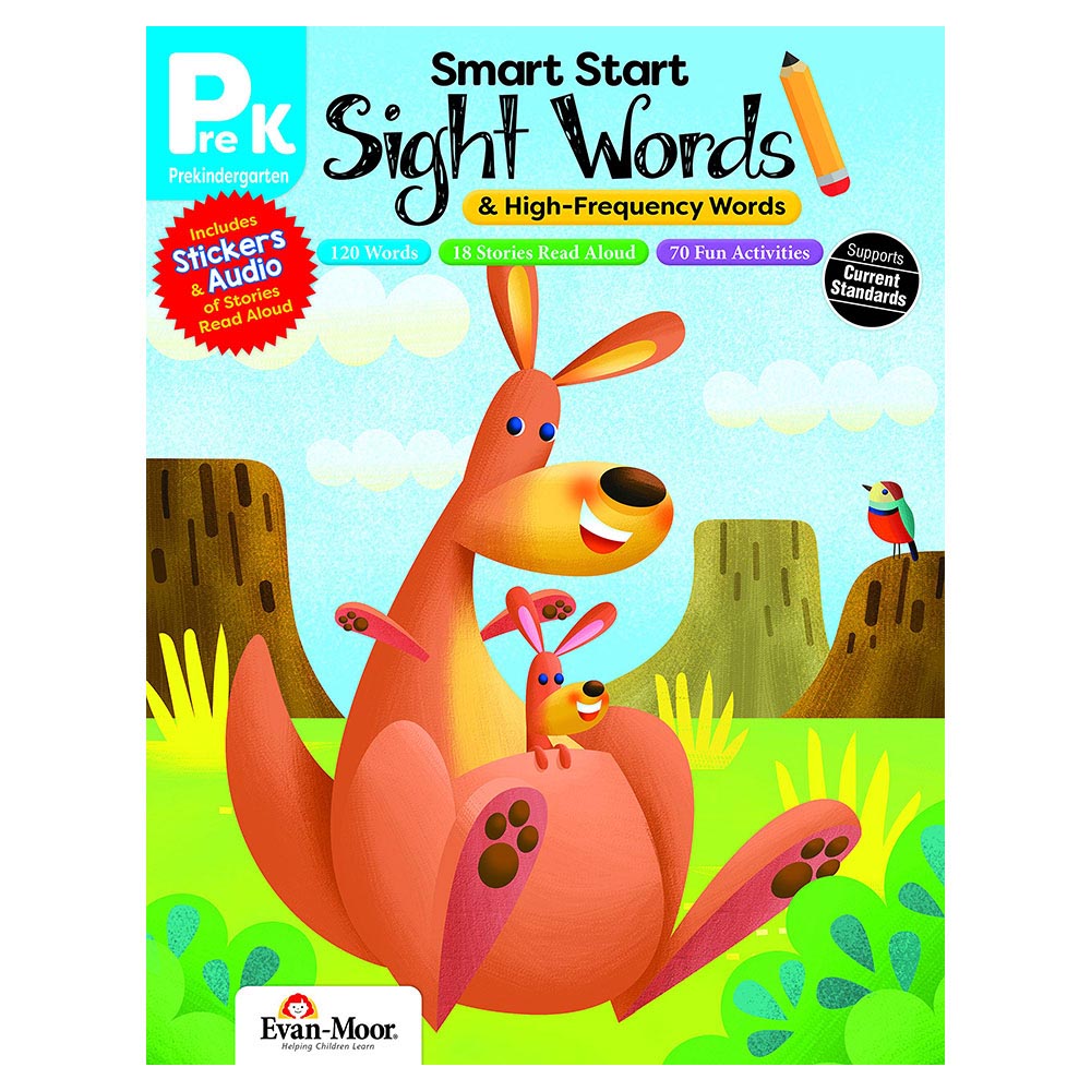 Buy Smart Start - Sight Words - Grade Pre-K in KSA | Mumzworld