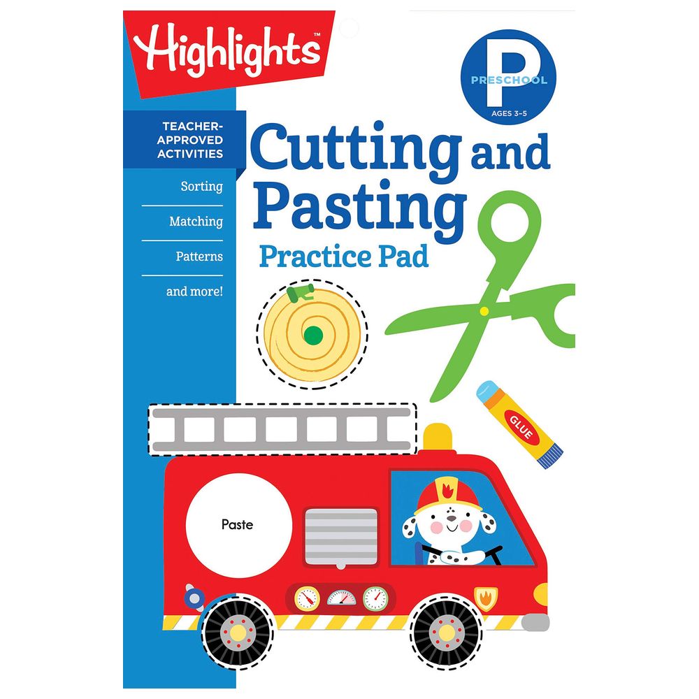 Buy Preschool Cutting and Pasting Practice Pad in UAE | Mumzworld