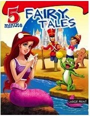 Buy Large Print 5-Minute Fairy Tales Online | Mumzworld