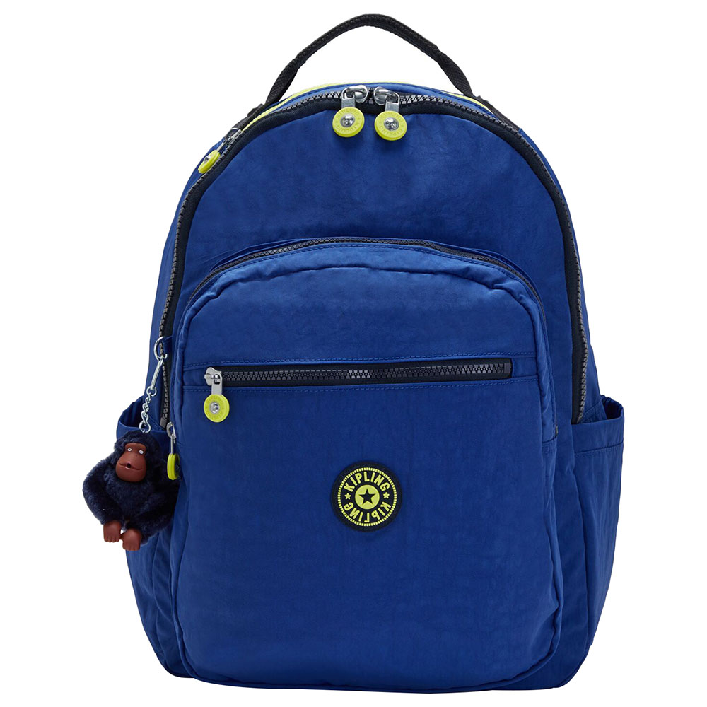 Kipling - Seoul Backpack - 17.32-Inch - Blue Ink