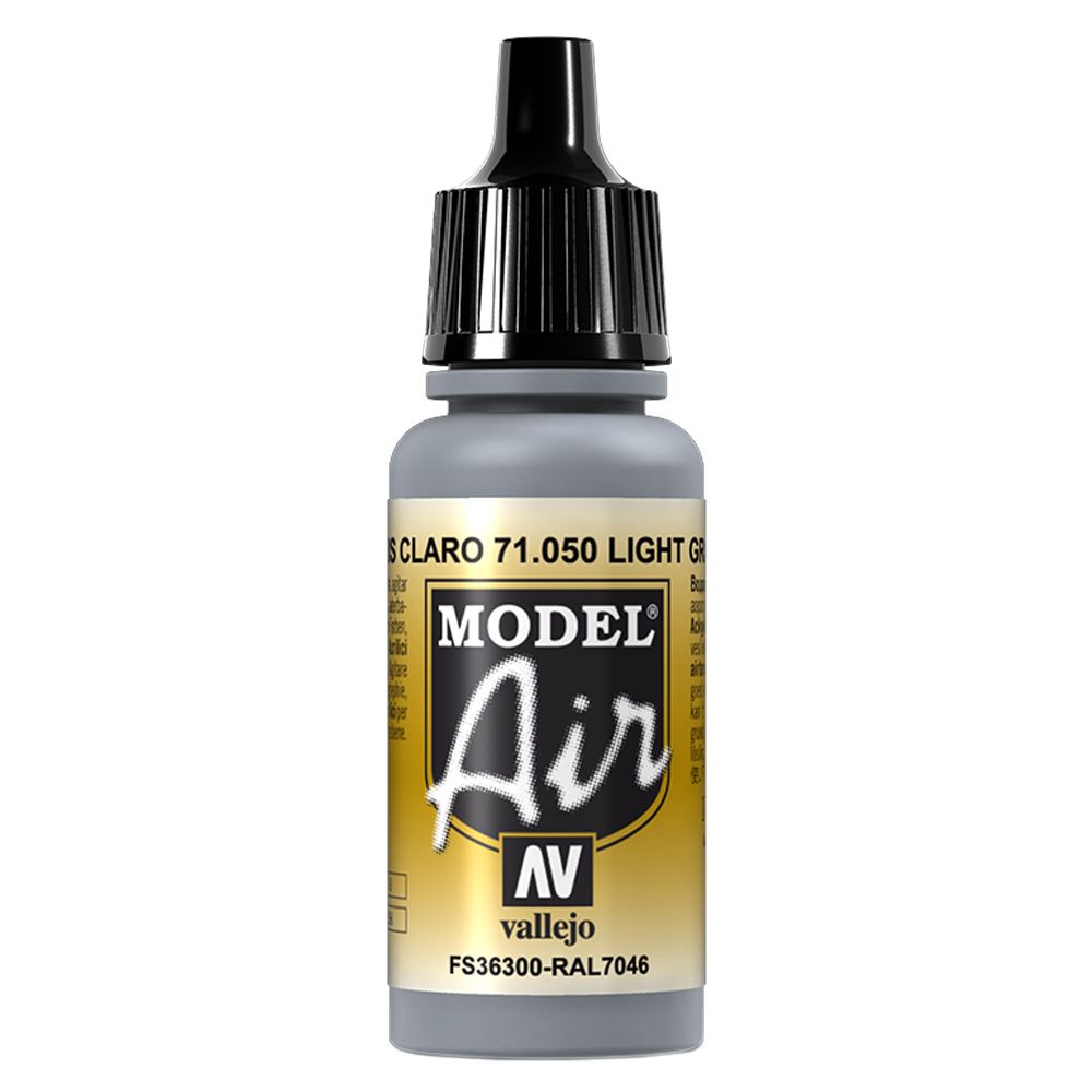 Vallejo - 71.050 Model Air Paint 17ml - Light Grey | Buy at Best Price ...