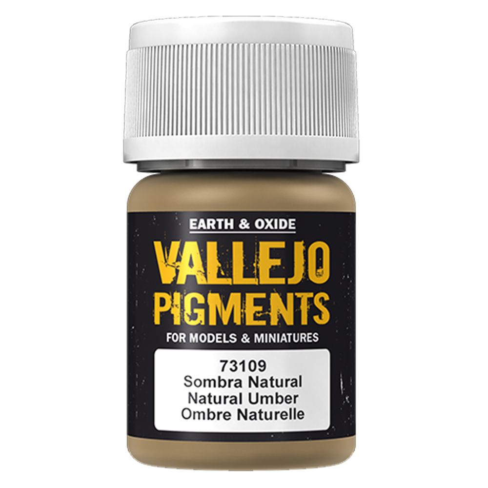 Vallejo - 73.109 Pigment 35ml - Natural Umber | Buy at Best Price from Mumzworld