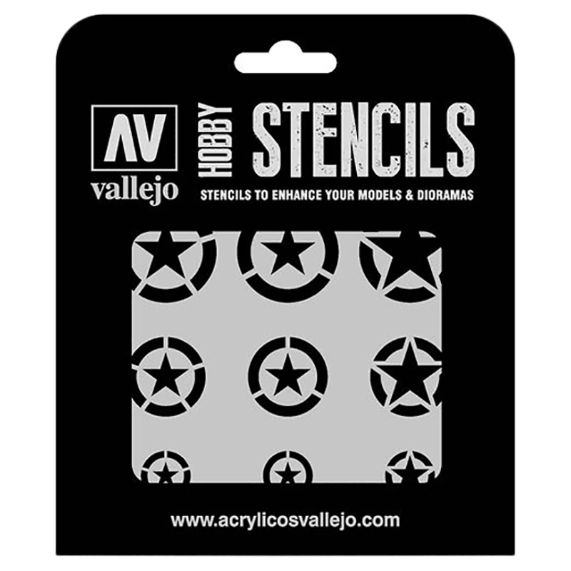 Buy Vallejo - ST-AIR004 Stencil USAF Marks in Oman | Mumzworld