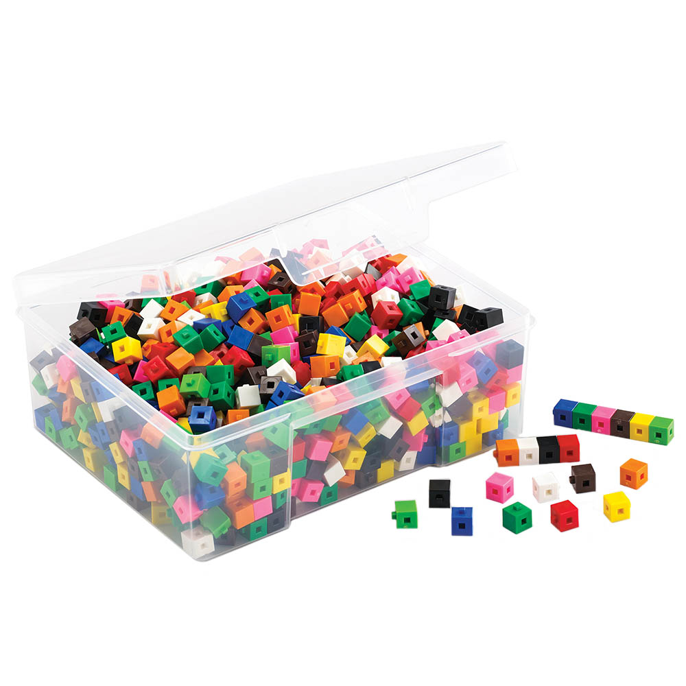 Edx Education - Interlocking Cubes 1000 Pcs | Buy at Best Price from ...