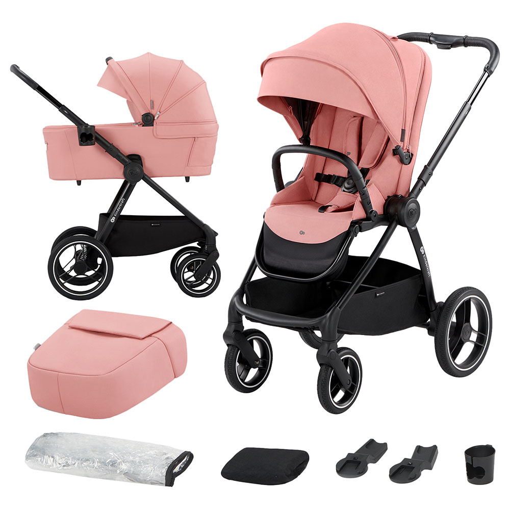 Kinderkraft - 2-in-1 Nea Travel Bundle - Ash Pink