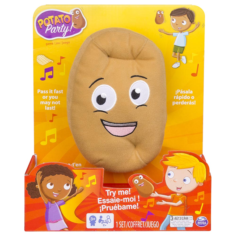 Spin Master - Hot Potato Party Game - Brown | Buy at Best Price from ...