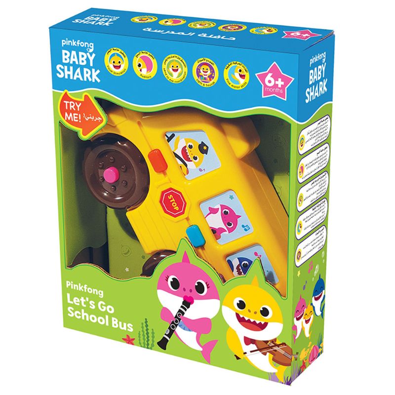 Pinkfong Baby Shark - Let's Go School Bus | Buy at Best Price from ...