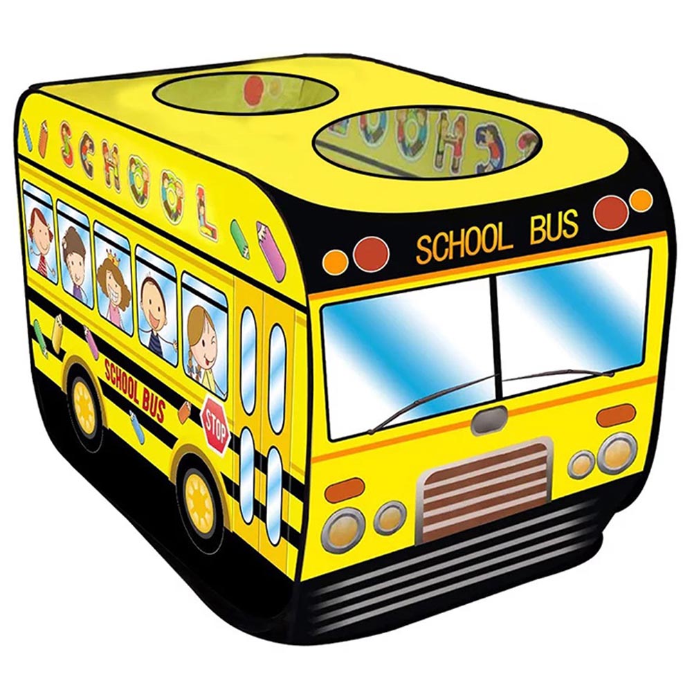 Family Center - Children Tent School Bus - Yellow | Buy at Best Price ...