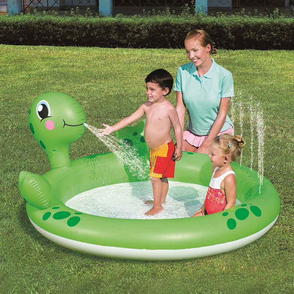 Bestway Interactive Turtle Play Pool - Green | Buy at Best Price from ...