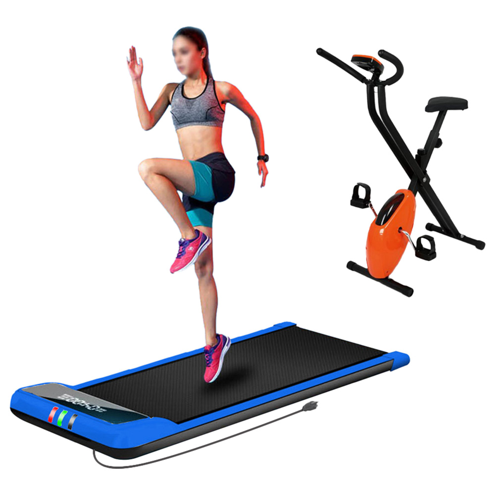 Body Builder - Treadmill & Folding Bel X Bike - Orange