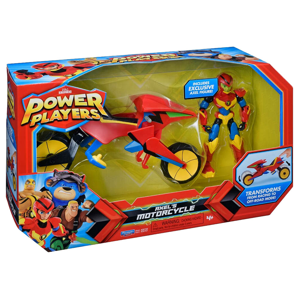 Buy Power Players - Vehicle With Figure - Axel With Cycle in KSA ...