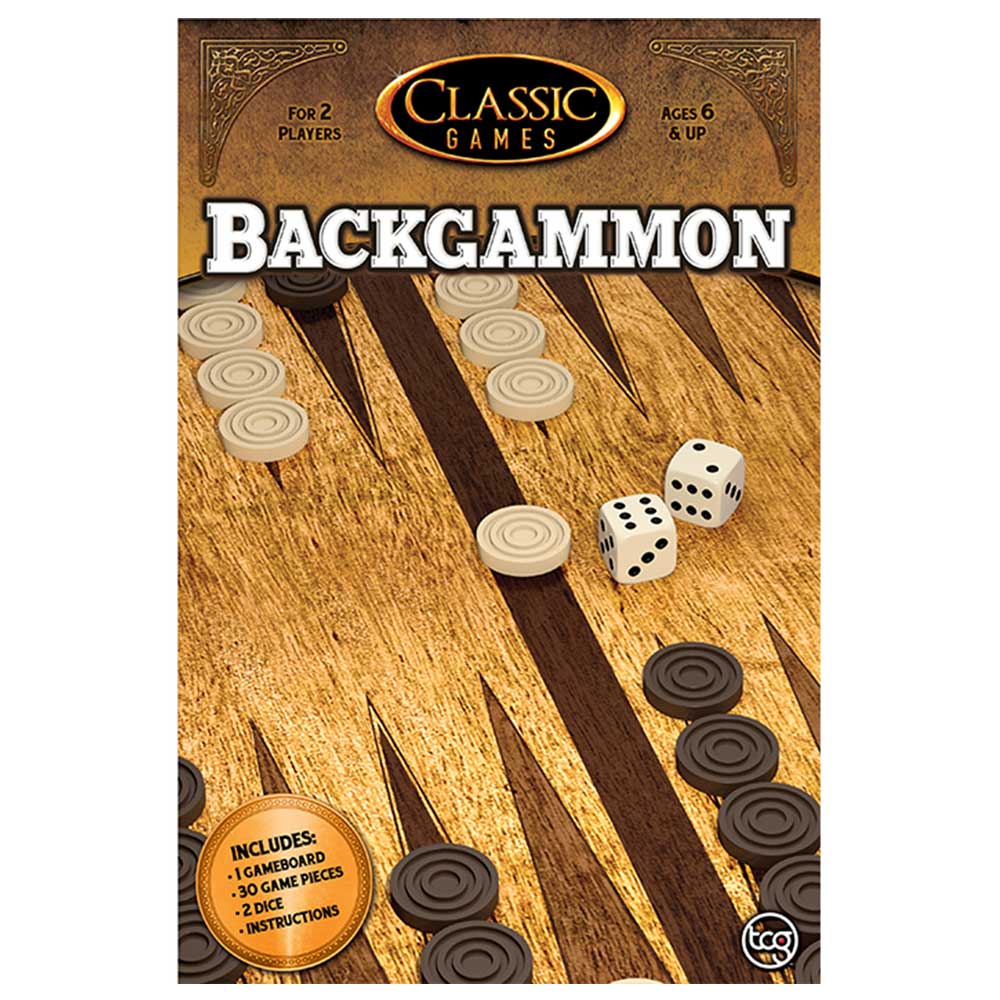 TCG Classic Games Backgammon | Buy at Best Price from Mumzworld