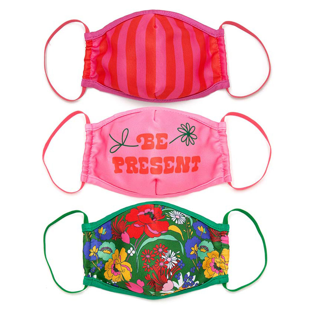 ban.do - Positivity Mask Set of 3, Present/Superbloom/Stripe | Buy at ...