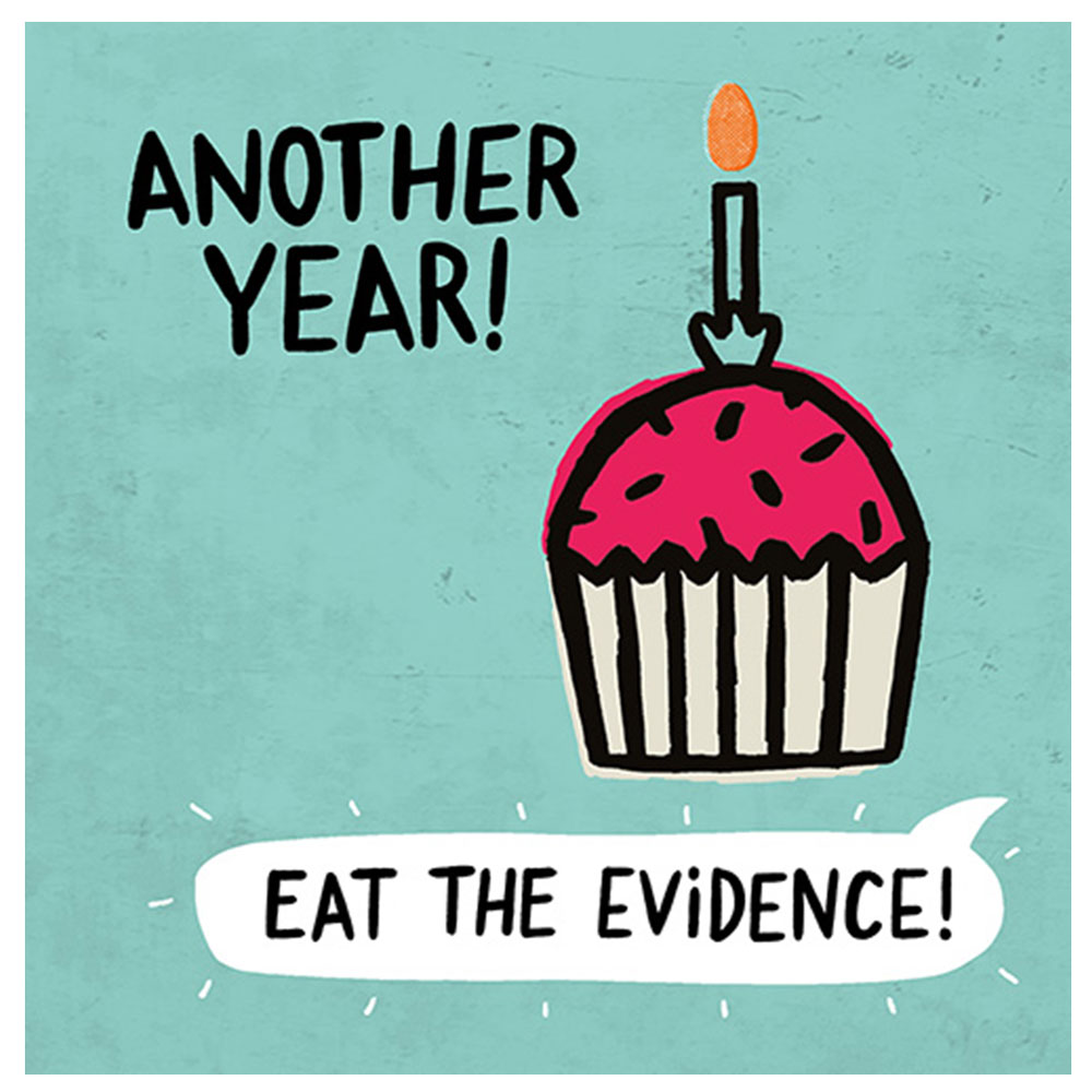 Hello There - Eat The Evidence Birthday Card | Buy at Best Price from ...