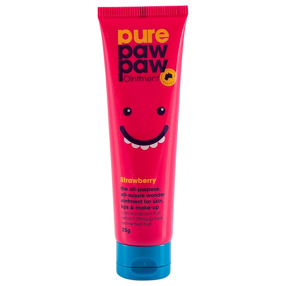 Buy Pure Paw Paw - Ointment With Strawberry - Pink - 25G in UAE | Mumzworld