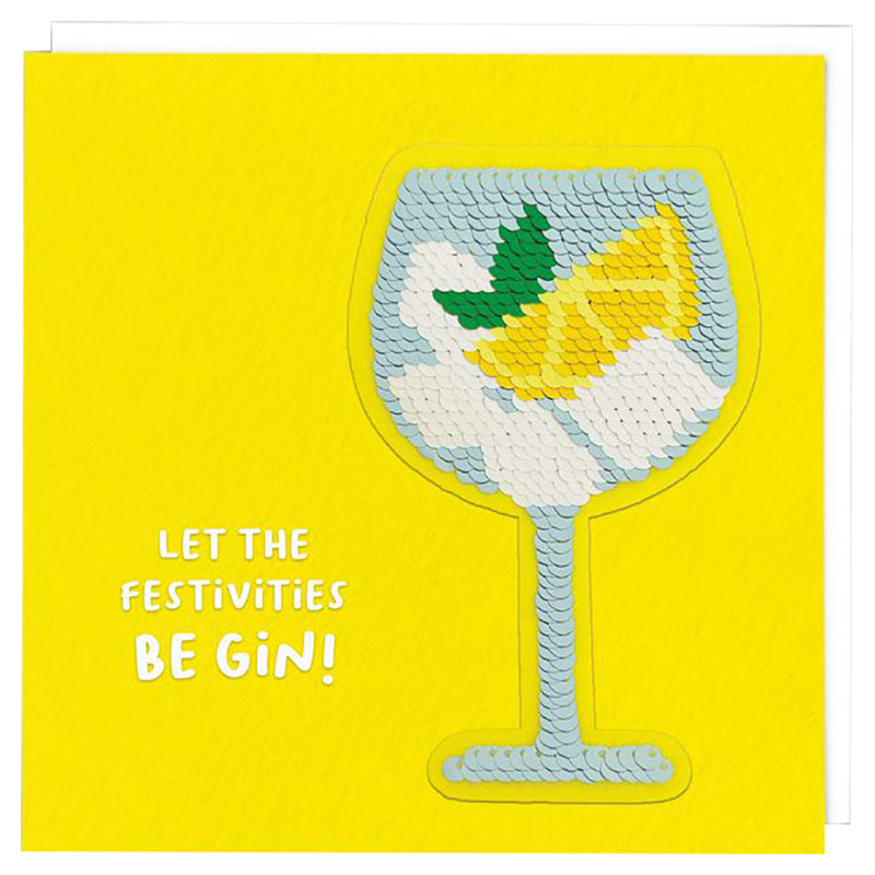 Redback Cards - Gin Glass Card