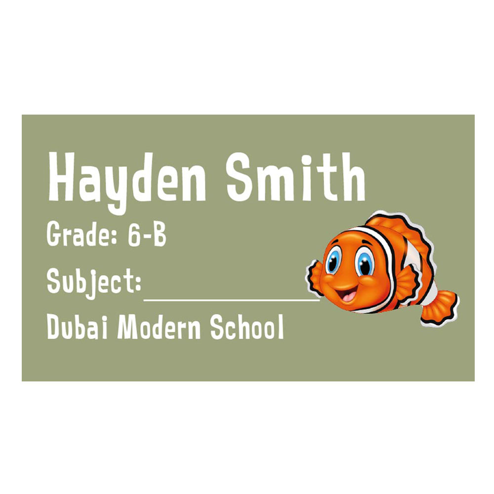 Buy Ladybug - Book Labels 111 - Pack of 40 in UAE | Mumzworld