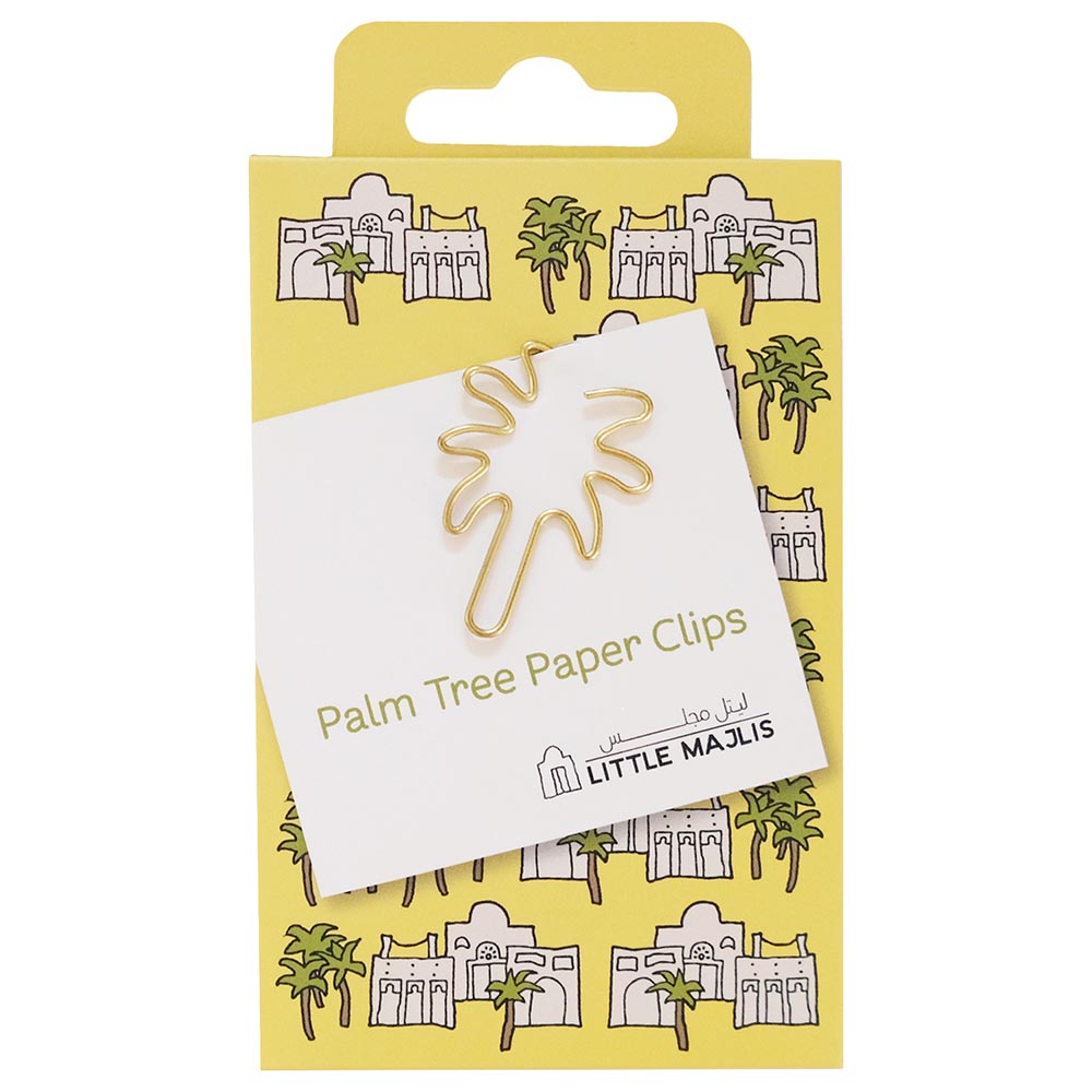 Buy Little Majlis - Palm Tree Paper Clip Set 6pc Online | Mumzworld