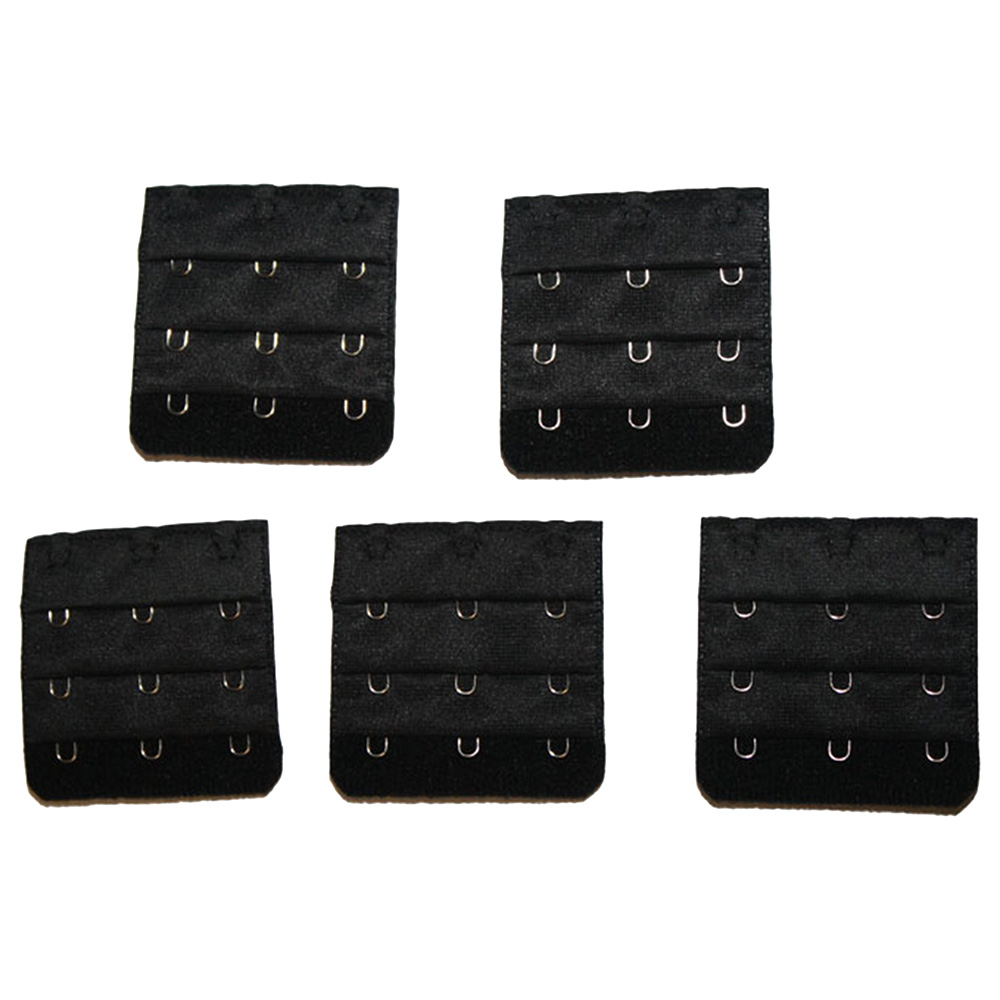 Buy Mums & Bumps - Mamsy Black Bra Extenders 5-Pack in KSA | Mumzworld