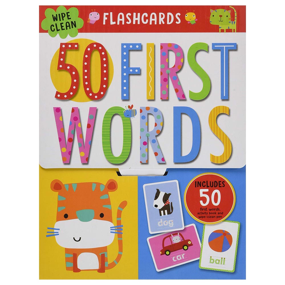 50 First Words Flashcards | Buy at Best Price from Mumzworld