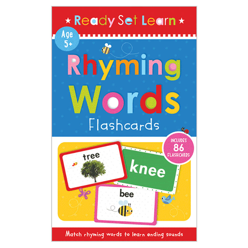 Ready, Set, Learn Rhyming Words Flashcards - Buy at Best Price from ...