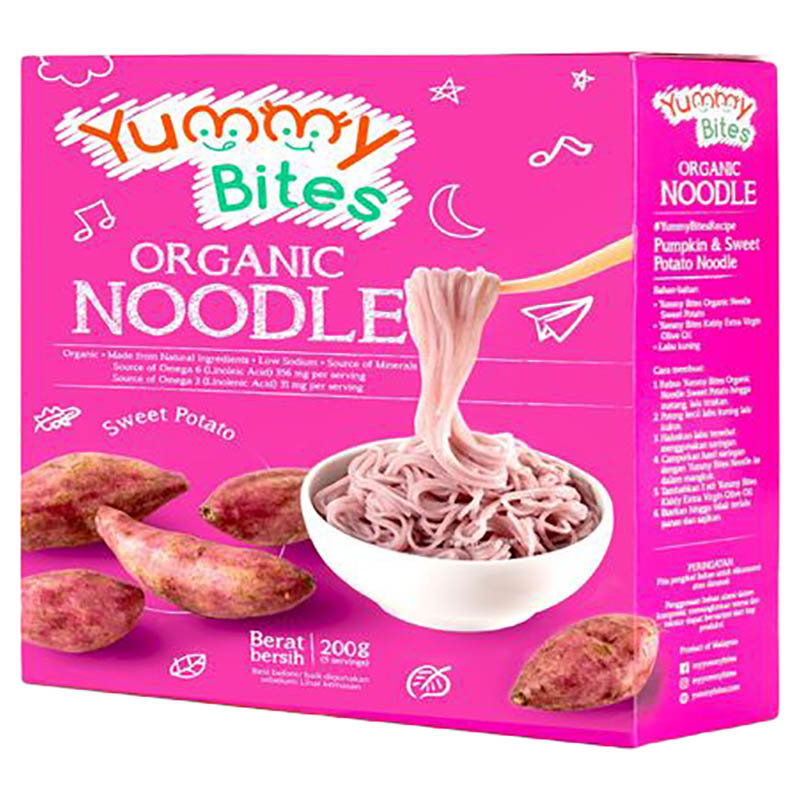 Buy Yummy Bites - Organic Noodle Sweet Potato Flavor - 200g in UAE ...