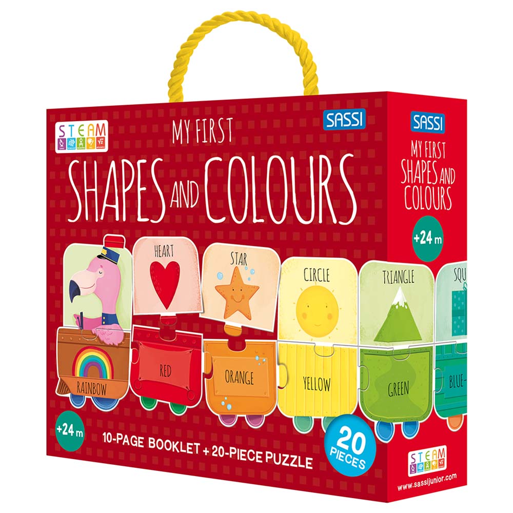 Sassi Junior - Steam Puzzle - Shapes & Colours | Buy at Best Price from ...