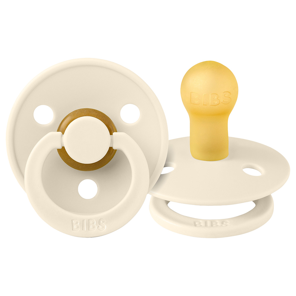 Bibs - Latex Colour Flow Pacifier - S1 - Ivory