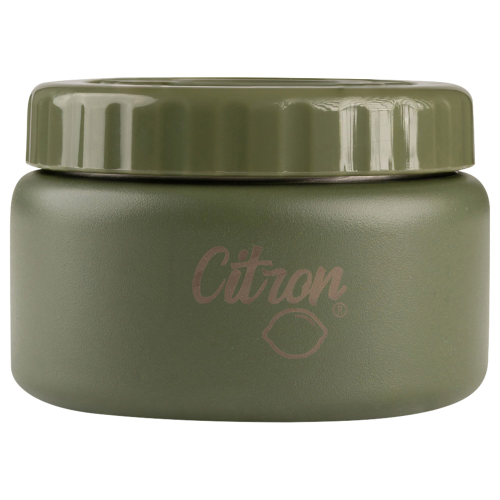 Buy Citron - Stainless Steel Food Jar - 250ml - Green in UAE | Mumzworld