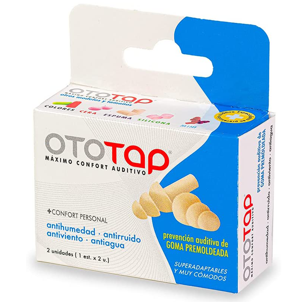 Prohima - OtoTap Ear Plugs Rubber Box - 2pc | Buy at Best Price from ...