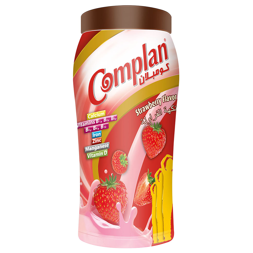 Buy Complan Strawberry Nutrition Drink 400g in UAE | Mumzworld