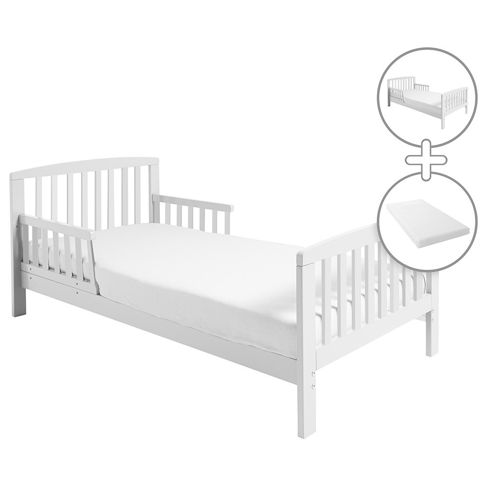 Kinder Valley - Sydney Bed White w/ Kinder Flow Mattress | Buy at Best ...