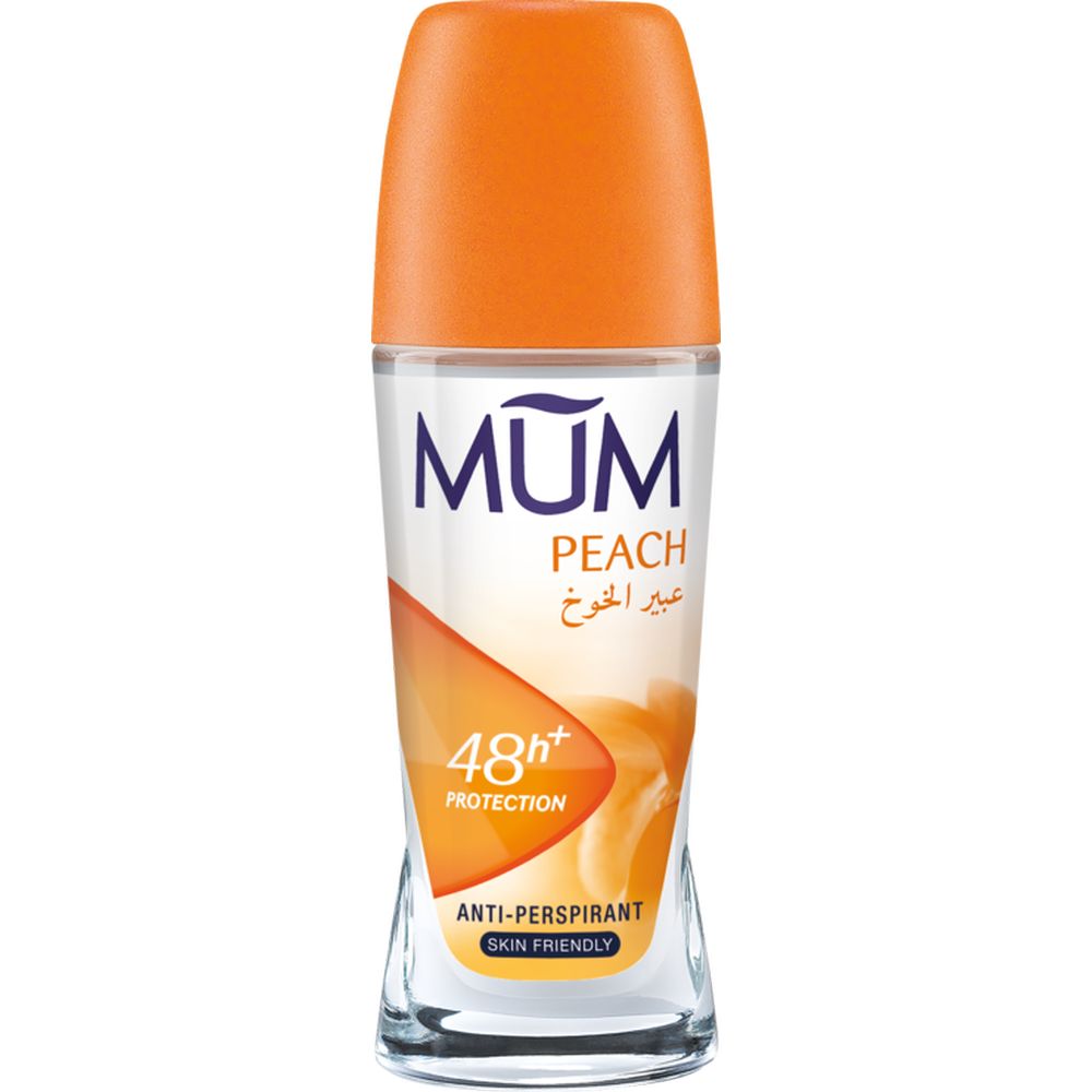 Buy Mum - Deodorant Roll-On 75ml - Peach in KSA | Mumzworld