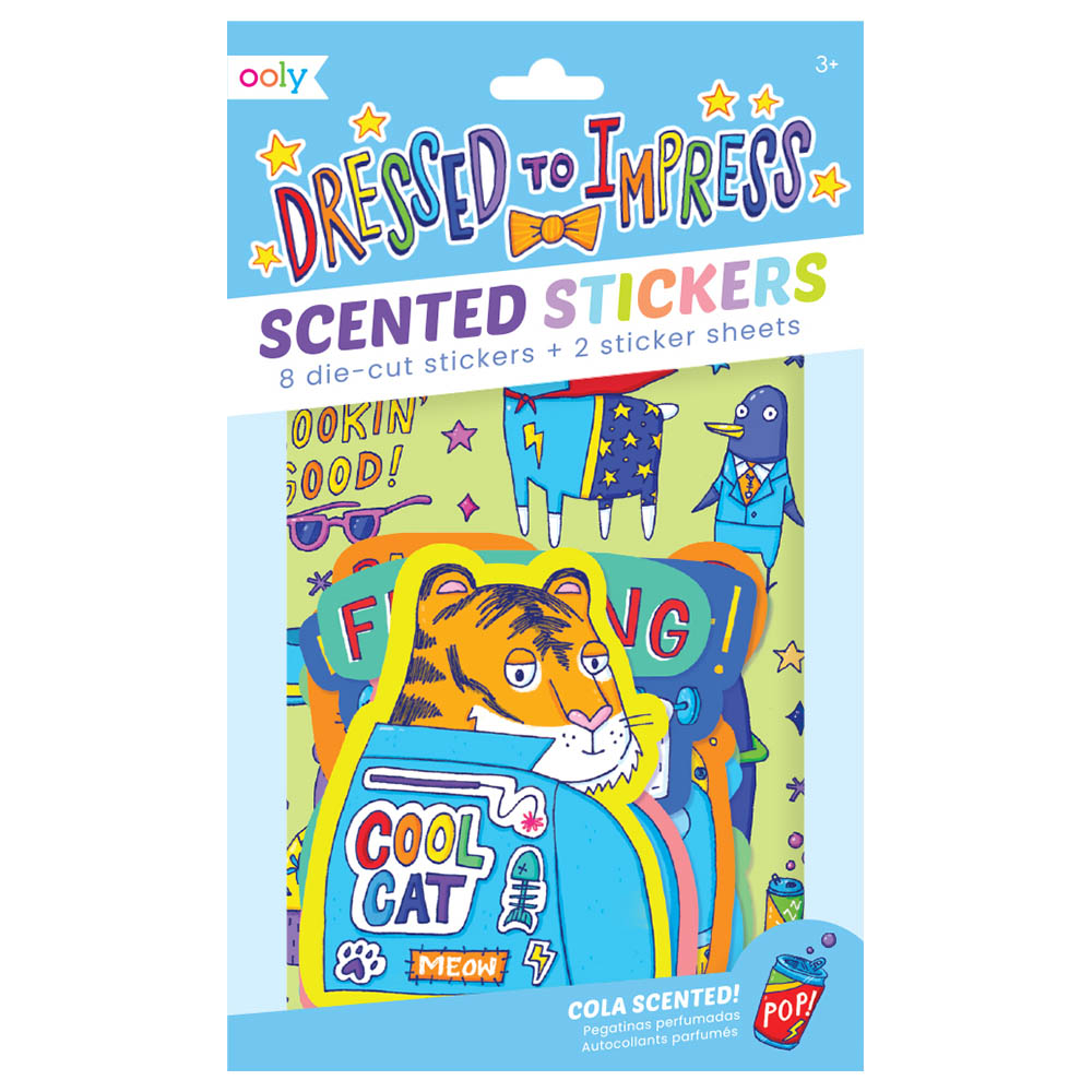 Buy Ooly - Scented Scratch Stickers - Dressed To Impress in KSA | Mumzworld
