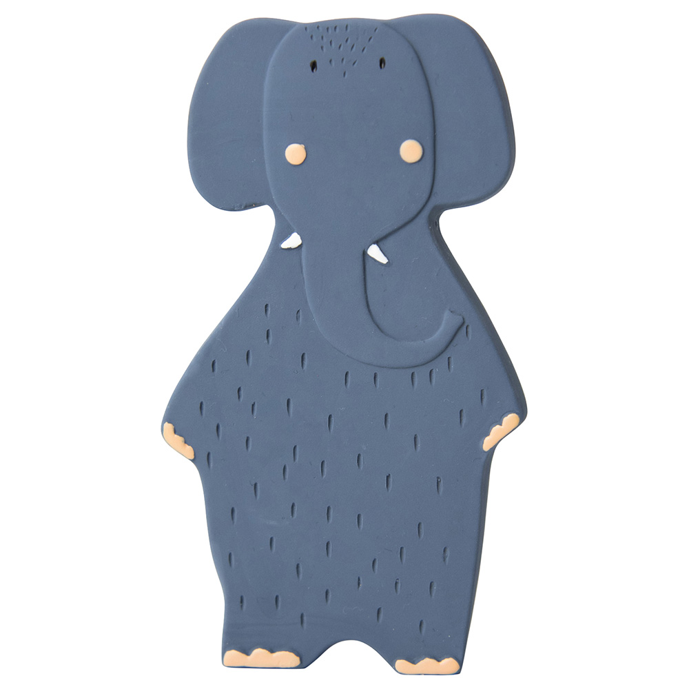 Buy Trixie - Natural Rubber Teether-Toy - Mrs. Elephant in UAE | Mumzworld