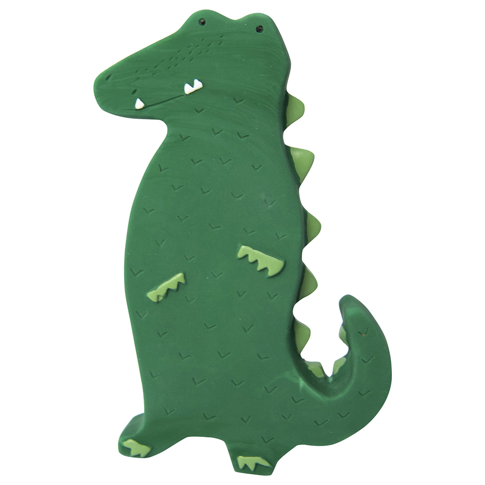 Buy Trixie - Natural Rubber Teether-Toy - Mr. Crocodile in UAE | Mumzworld