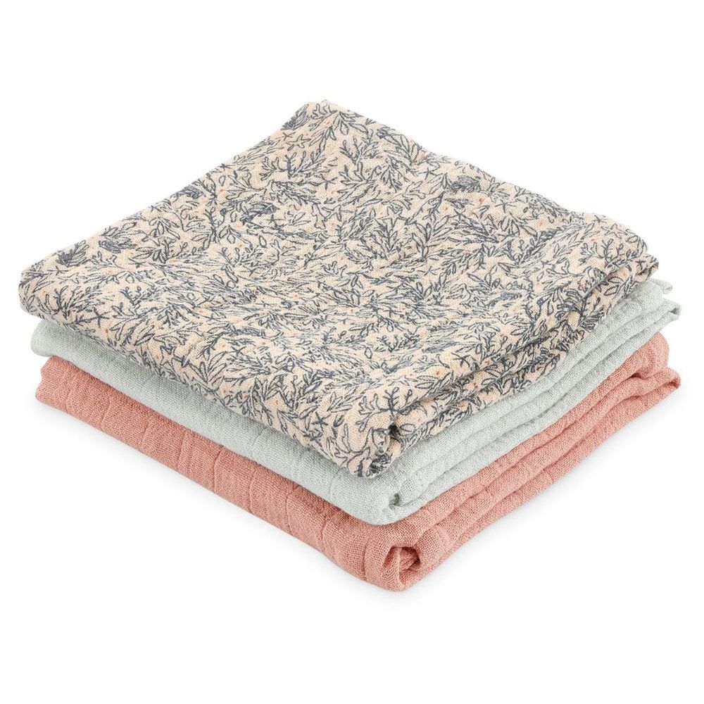 Buy Trixie - 3pc-Set - Muslin Cloths 55x55cm - Lovely Leaves in UAE ...