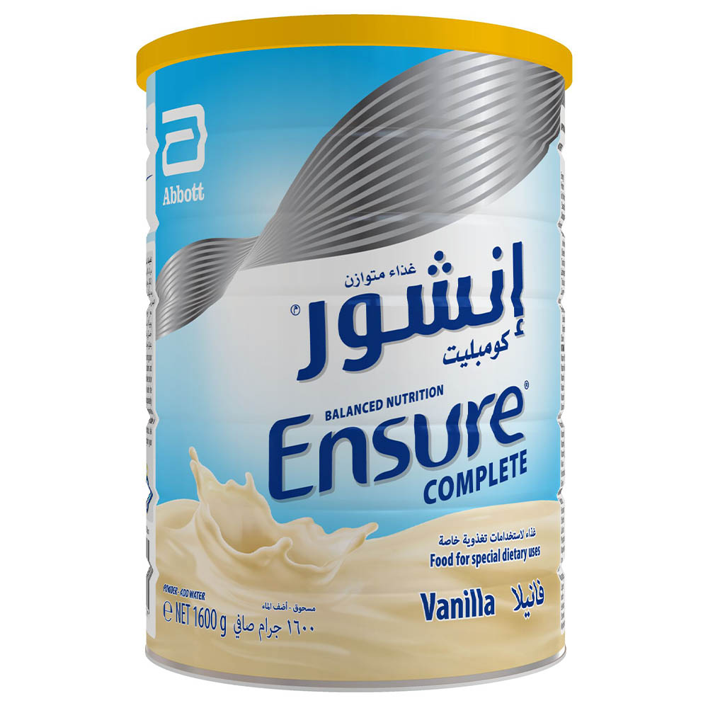Buy Ensure - Complete Balance Nutrition Vanila Powder 1600g in UAE ...