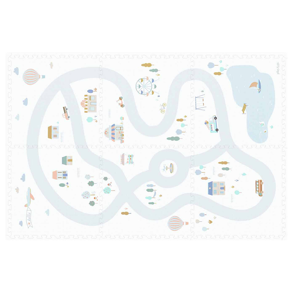 Buy Play & Go - EVA Puzzlemat - The Village/Icons - 120x180 cm in UAE ...