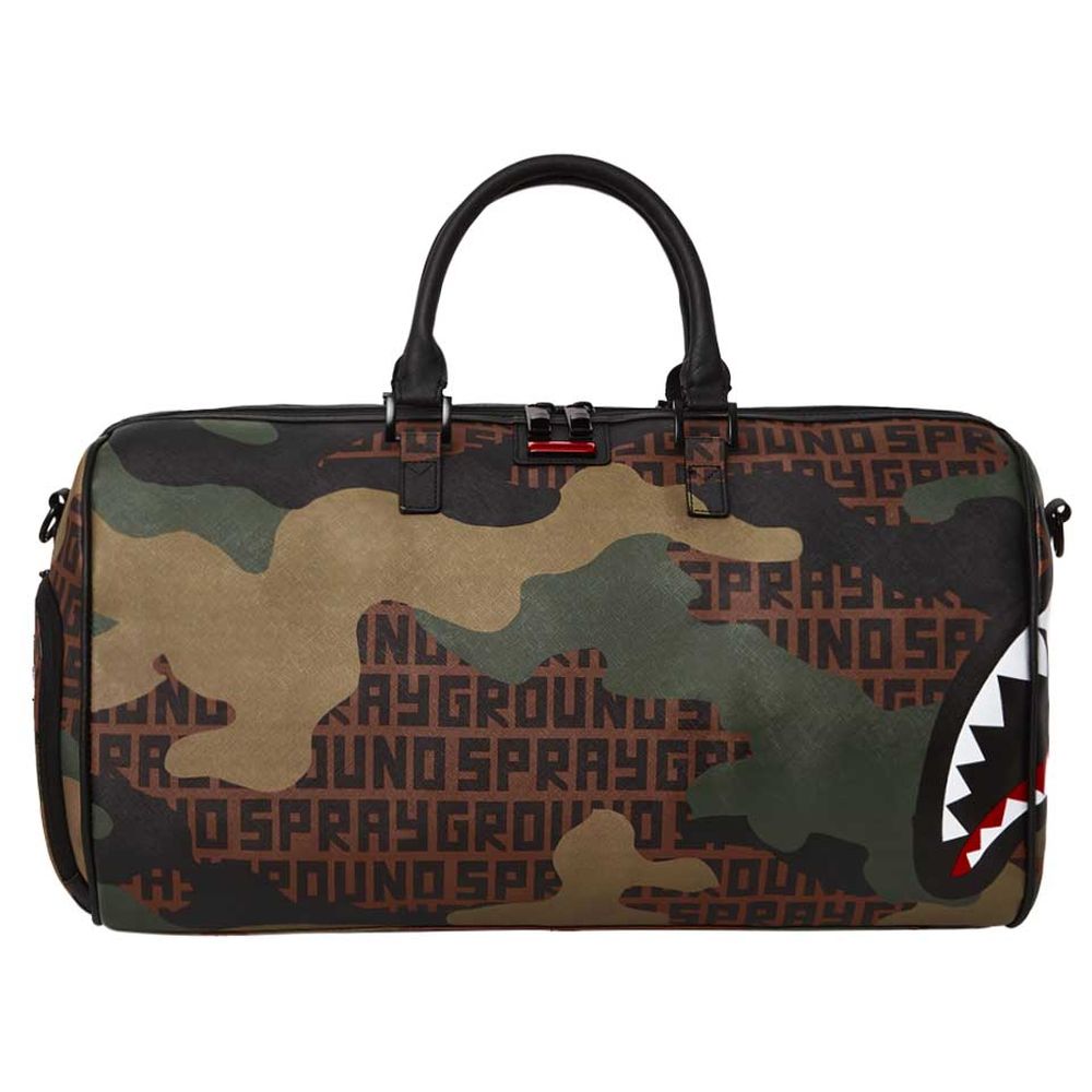 Buy Sprayground - Duffle Bag - Camo Green in UAE | Mumzworld