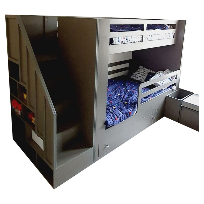 Buy Moon Kids - Bunk Bed with Storage Steps in UAE | Mumzworld