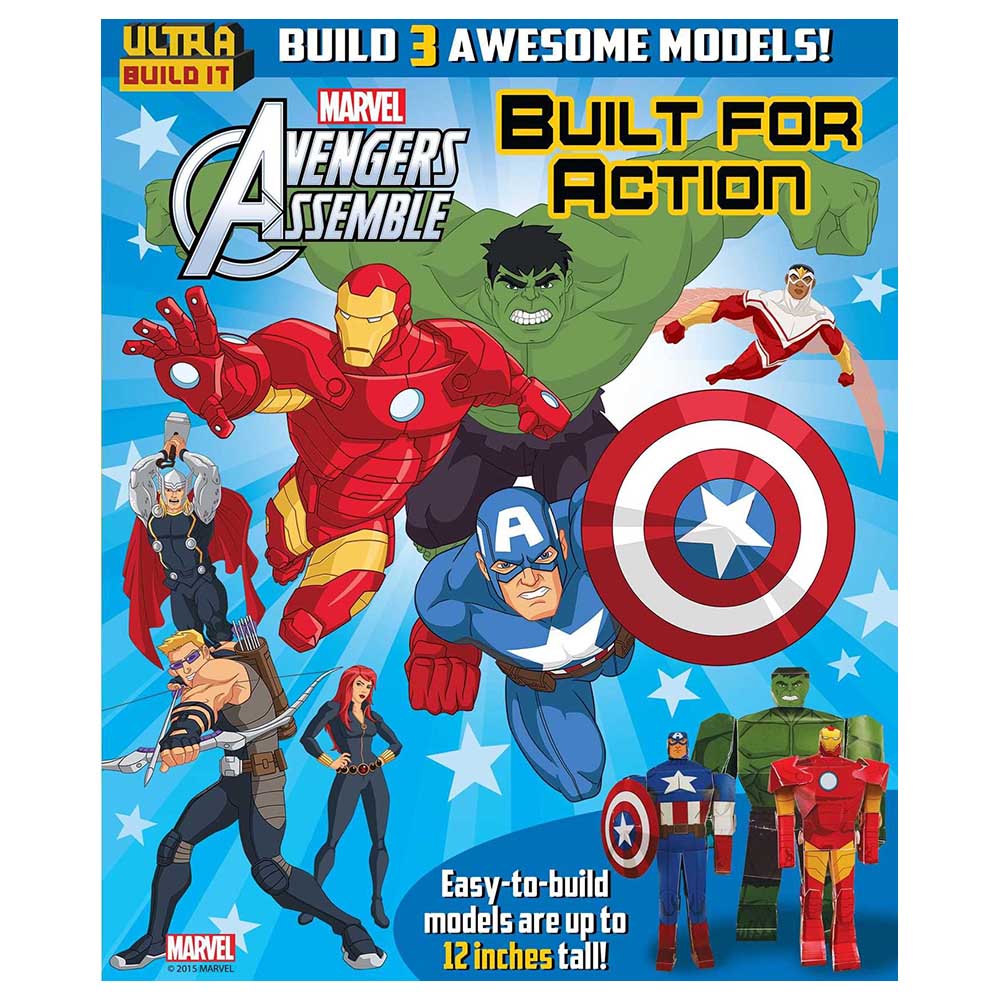 Buy Marvel Avengers Assemble: Built For Action: Ultra Build It Online ...